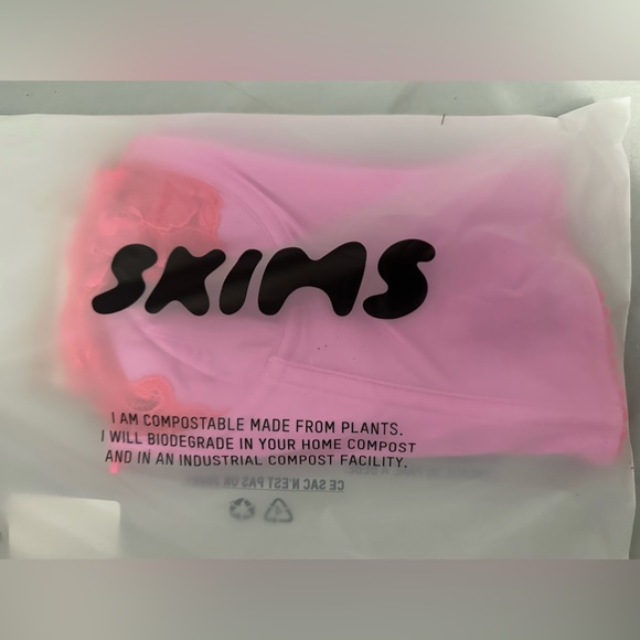 SKIMS | Tops | Skims Xs Valentines Day Sexy New W Tags Stretch Satin ...